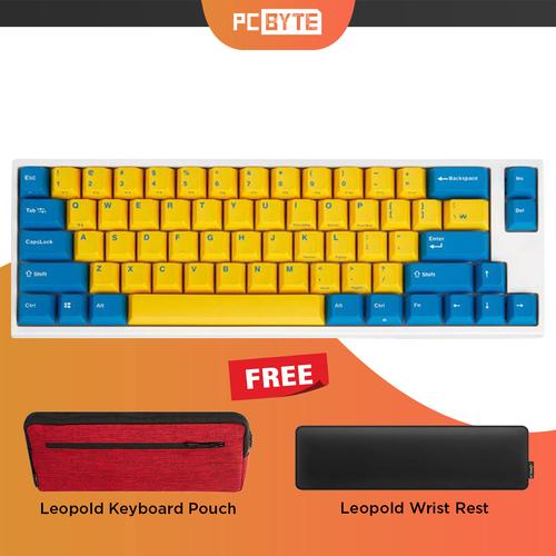 Jual [Ready Stock] Leopold FC660M PD 60% Mechanical Keyboard - Yellow ...