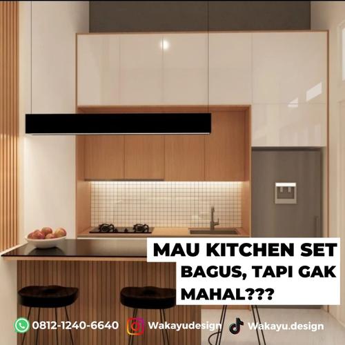Jual Kitchen Set Minimalis Modern - Full Pintu - Hanya Pintu - Jakarta ...