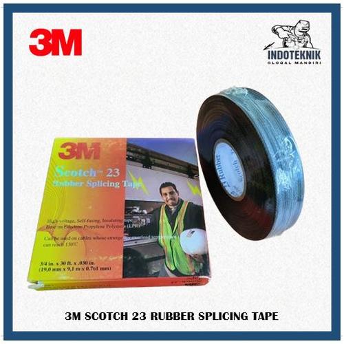 Jual 3M Scotch 23 Rubber Splicing Tape - Isolasi Listrik Scotch23 ...