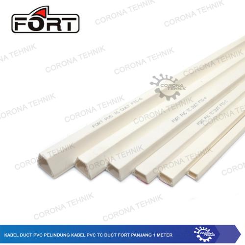 Jual Kabel Duct PVC Pelindung Kabel PVC TC Duct Fort Panjang 1 Meter ...
