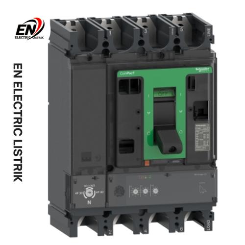 Jual MCCB SCHNEIDER NSX400F 4P 400A 36KA C40F42D400 TIPE BARU ORIGINAL ...