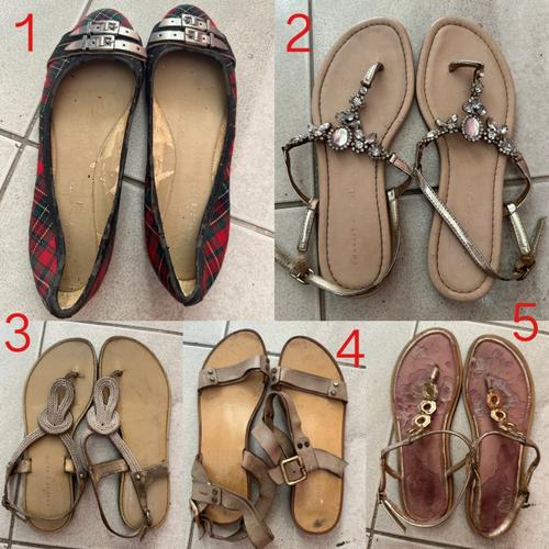 Jual Sendal / Sepatu Wanita Merek Charles & Keith / Rubi / H&M Wanita ...