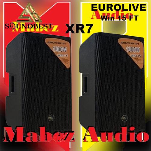 Jual Speaker aktif XR7 eurolive Win 15 FT original 15 inch garansi ...