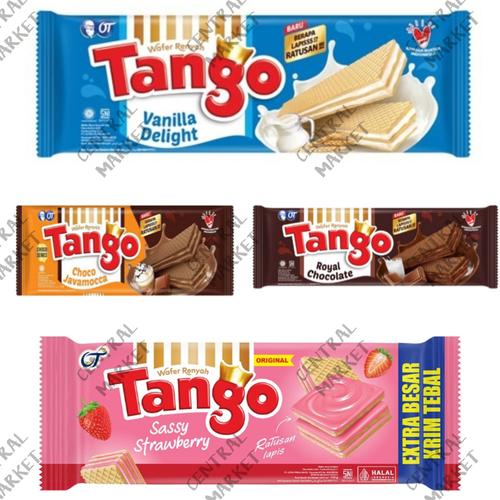 Jual TANGO Wafer Sassy Strawberry 110gr / Tango Wafer Chocolate / Tango ...