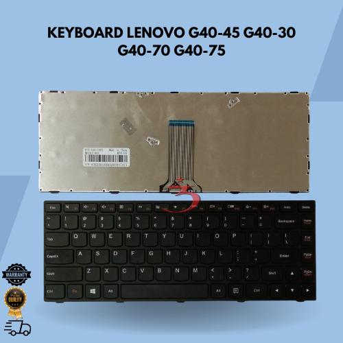 Jual Keyboard Lenovo G40-45 G40-30 G40-70 G40-75 Series Black - Kota ...