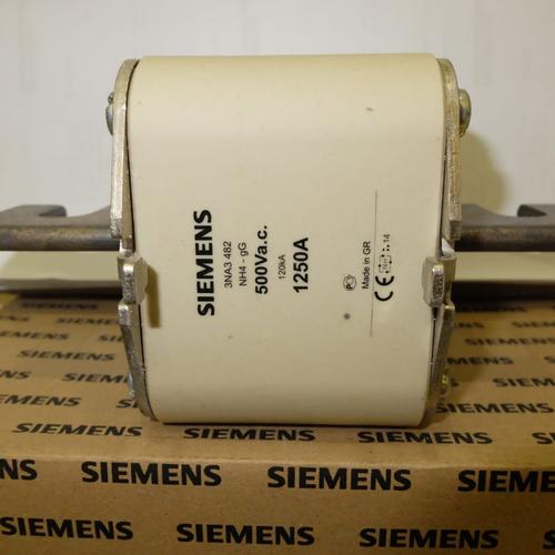 Jual FUSE NH4 1250A SIEMENS TYPE: 3NA3482 1250A gG un AC 500V.un DC ...