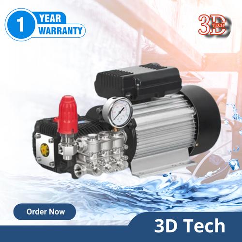 Jual SWRO Plunger Pump high pressure pump 15Lpm 100 Bar 3KW Pompa Air ...