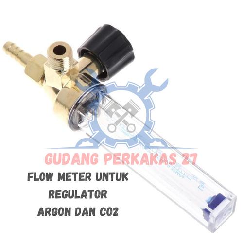 Jual Air Filter Flowmeter Gas CO2 Flow Meter Untuk Regulator Argon CO2 ...