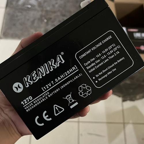 Jual Battery KENIKA 12V 7AH - KENIKA 1270 UPS KENIKA - Wood Packaging ...
