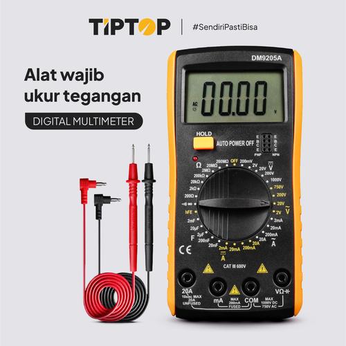 Promo TIP TOP Digital Multi Tester / Multi Meter / Avometer AC DC BMD ...