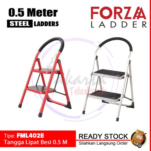 Jual Tangga Lipat Besi 2 Step Tangga Duduk Step Lebar dan Kokoh Tinggi ...