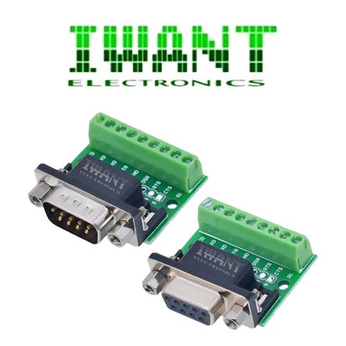 Jual RS232 DB9 MALE PORT TO TERMINAL BLOCK ADAPTER CONVERTER ADAPTOR ...