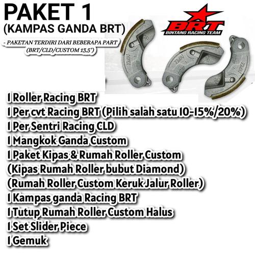 Jual BRT PAKET FULL KIRIAN CVT MIO SPORTY SMILE SOUL FINO NOUVO Z 5TL ...