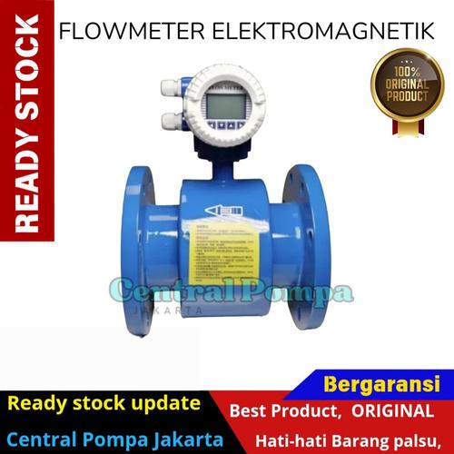 Jual electromagnetic flowmeter 3 inch DN80 Flow meter Electromagnetic ...