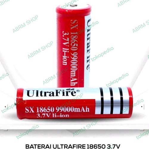 Jual ULTRA FIRE 18650 99000MAH 3,7V LI ION BATERAI 18650 3.7V ULTRAFIRE ...
