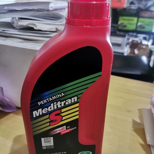 Jual OLIE MEDITRAN S KEMASAN 1 LITER SAE 40/OLI MEDITRAN S 1 LTR - Kota ...