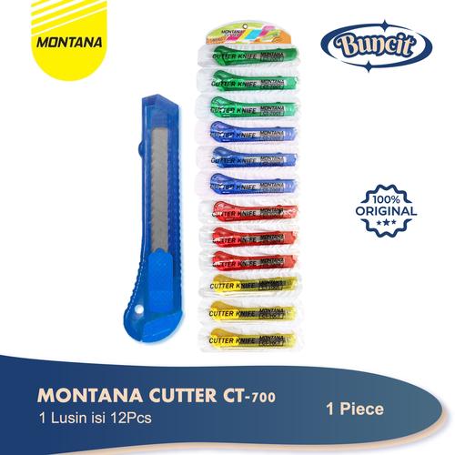 Jual Montana Cutter CT-700T / Cutter Kecil / Pisau Pemotong Kertas ...