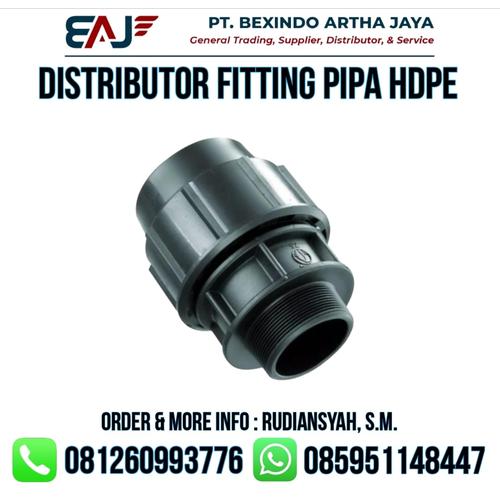 Jual Male Threaded Coupling (Shock Drat Luar) Pipa Hdpe Murah Size 3/4 ...