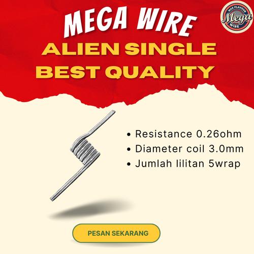 Jual Baby Alien Coil Rebrand MEGA WIRE Super Meletek BEST QUALITY - Kab ...