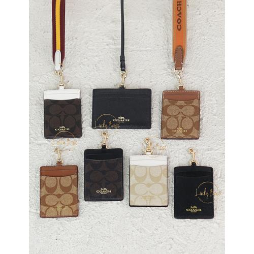 Jual name tag coach original / coach name tag / lanyard coach id tag ...