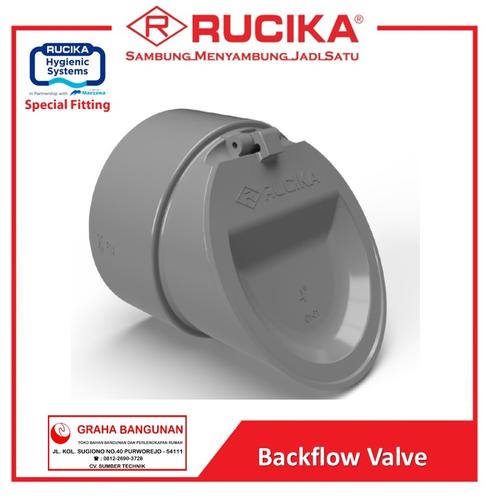 Jual Back Flow Valve Rucika 3" inch PVC - Kab. Purworejo - Graha ...