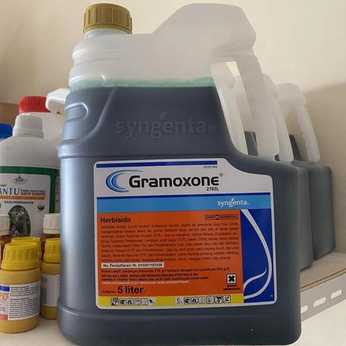 Jual Herbisida Gramoxone 276SL Racun Rumput Bakar Parakuat Syngenta 5L ...