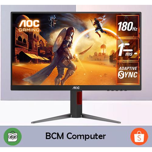 Jual Gaming Monitor LED AOC 24G4 24" IPS 1080p FHD 180Hz HDMI DP HDR10 ...