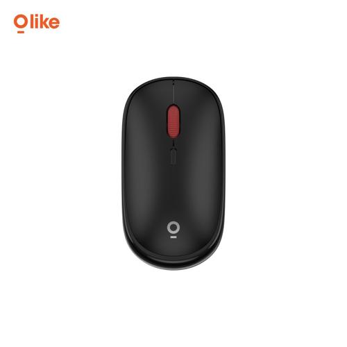 Jual Mouse Wireless Olike M3 Silent Clicks Ergonomic Design - Hitam ...