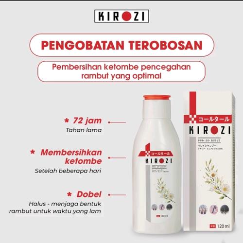 Promo KIROZI SHAMPO JEPANG ANTI Dandruff Anti KETOMBE 2% Piroctone ...