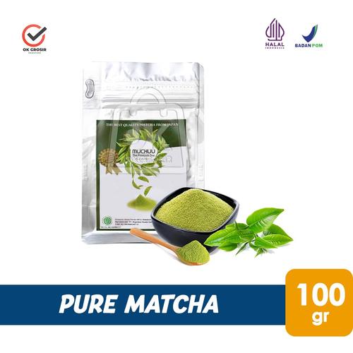 Jual Bubuk Matcha Powder PURE Japanese Matcha MUCHUU Premium (Kemasan ...