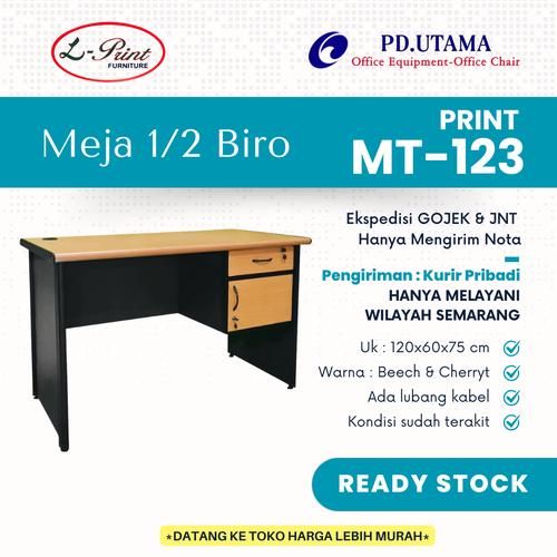 Jual Meja Kerja / Meja Kantor / Meja Belajar Print MT-123 - Kota ...