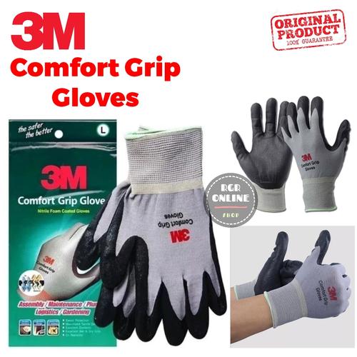 Jual Sarung Tangan 3M Comfort Grip Gloves Sarung Tangan Listrik Statis ...