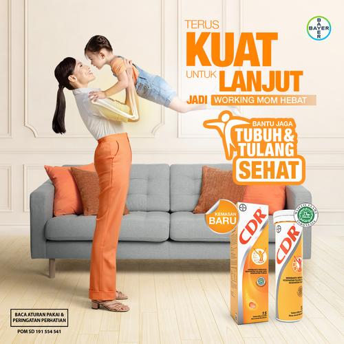 Jual CDR Calcium D Vitamin Multivitamin Rasa Jeruk TWIN PACK @ 20 ...