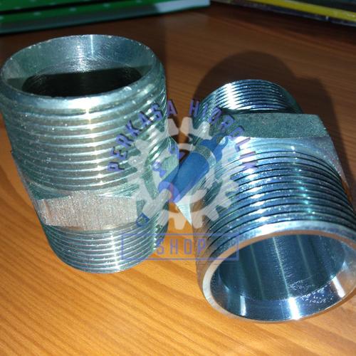 Jual Hydraulic Double Nepple NPT - NPT 2" Inch - Kab. Bekasi - Perkasa ...