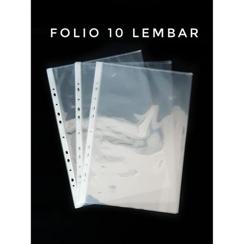 Jual PLASTIK MAP DOKUMEN PP POCKET FOLIO F4 ISI 10 LBR V-TEC SHEET ...