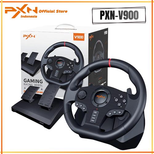 Promo PXN V900 PC Racing Wheel Race Steering Wheel with Pedals - V900 ...