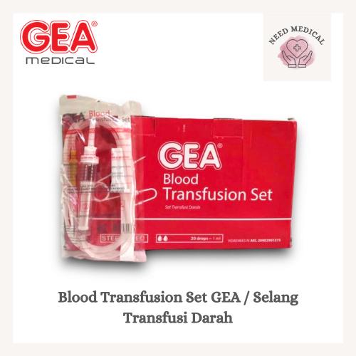 Jual Blood Transfusion Set GEA / Selang Transfusi Darah - Jakarta Barat ...