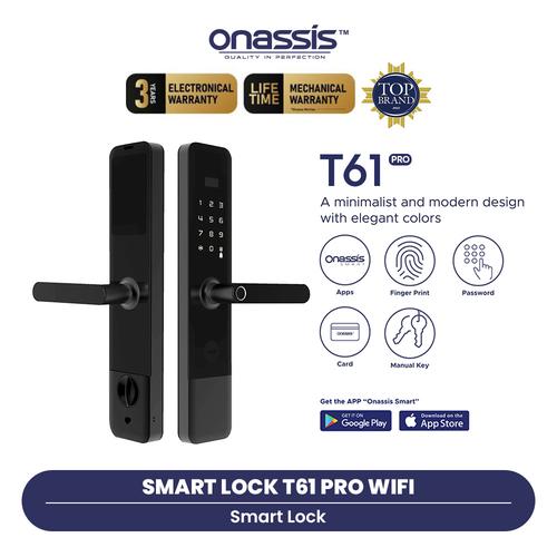 Promo ONASSIS SMART LOCK T61 PRO WIFI Cicil 0% 3x - Jakarta Utara ...