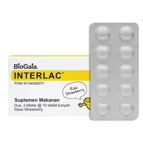 Jual Interlac Strawberry Tablet untuk Kesehatan Saluran Cerna - LEMBAR ...
