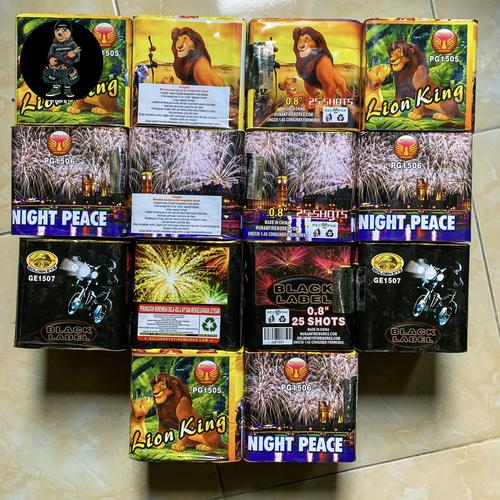 Jual KEMBANG API PETASAN CAKE 0.8 INCH 25shots HARGA GROSIR TERMURAH ...