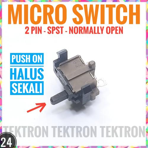 Jual Micro Switch Kertas 2pin SPST 2P 2 pin sangat sensitive sensor ...