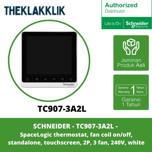 Jual SCHNEIDER - TC907-3A2L - Thermostat Fancoil On/Off Standalone ...