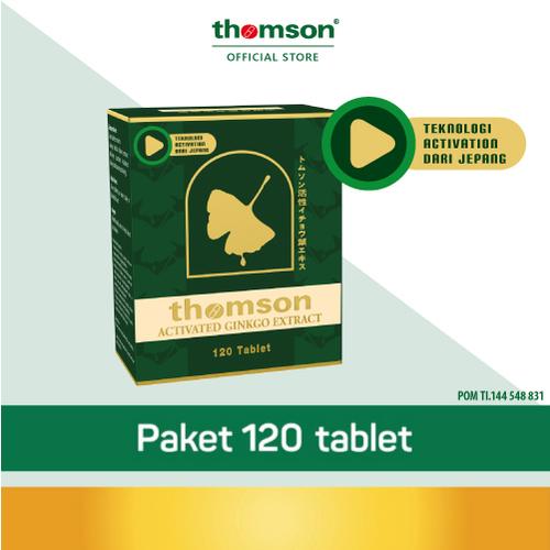 Jual Thomson Activated Ginkgo Extract 120s+120s Tablet (240s Tablet ...