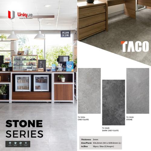 Jual Taco Vinyl 3mm Motif Semen / Lantai Vinyl Tile Motif Concrete ...