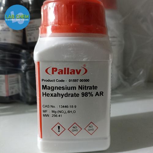 Jual Magnesium nitrate hexahydrate 98% AR 500g Pallav - Kota Depok ...