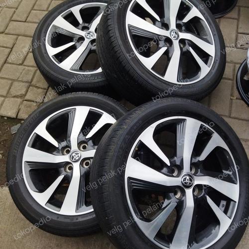 Jual velg yaris trd R16 H4x100 original + ban (harga satuan) - Kota ...