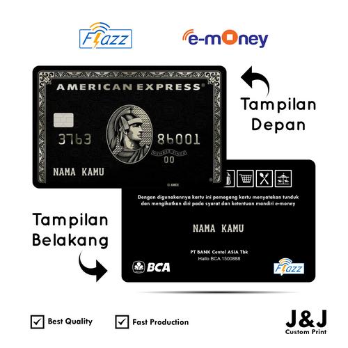 Jual Flazz Bca Gen 2 - E-Money Mandiri Edisi Black Card American ...