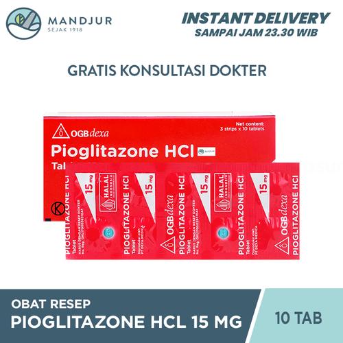 Jual Pioglitazone HCl 15 Mg 10 Tablet / Obat Diabetes - Jakarta Pusat ...