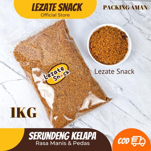 Jual Serundeng Kelapa Kiloan 1KG Murah Renyah Rasa Manis Pedas Khas ...