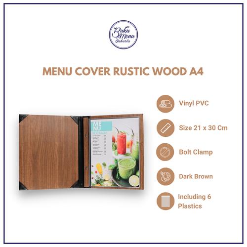 Jual Buku Menu Jakarta - Buku Menu Kayu Vinyl Jepit Baut Isi Plastik ...